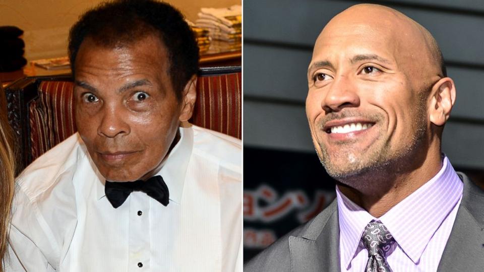 Dwayne 'The Rock ' Johnson welcomes Muhammad Ali to Instagram | whas11.com