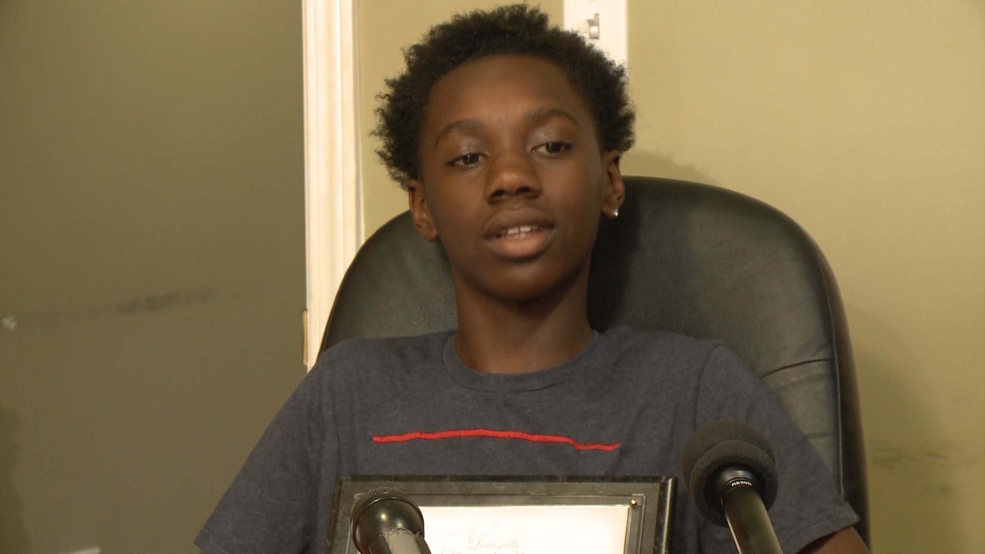 Teen gunshot victim heads to Hollywood to tape PSA's | whas11.com