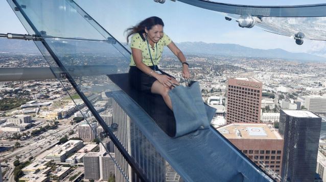 SkySlide: The glass slide 1,000 feet in the air | whas11.com