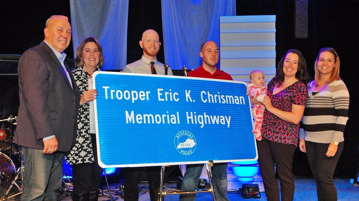 Anderson Co. highway renamed for fallen state trooper | whas11.com