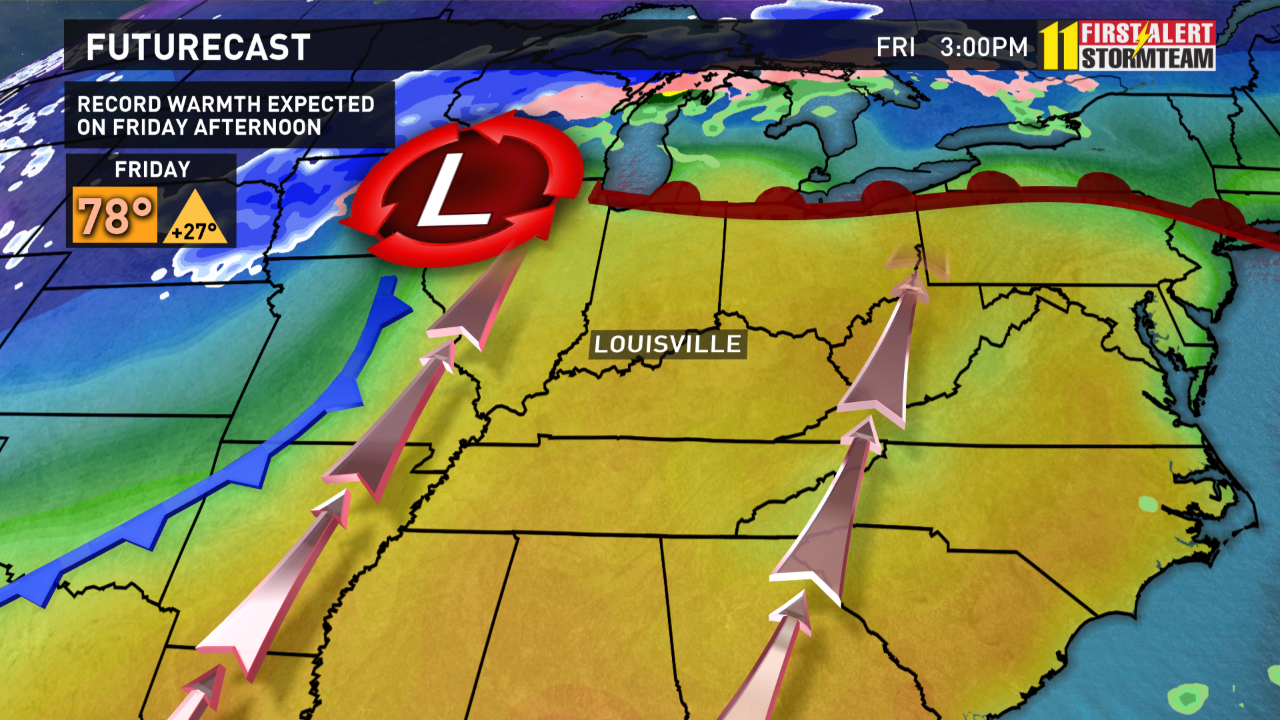 February heat wave to end with storm chances | whas11.com