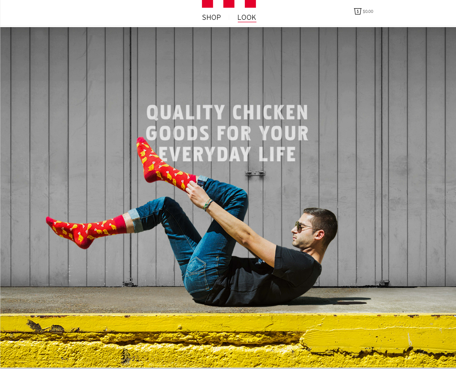KFC launches website with fried chicken clothing and other apparel ...