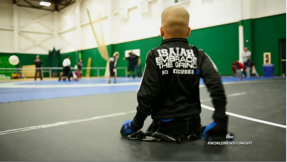 9-year-old born without legs finds success on wrestling team | whas11.com