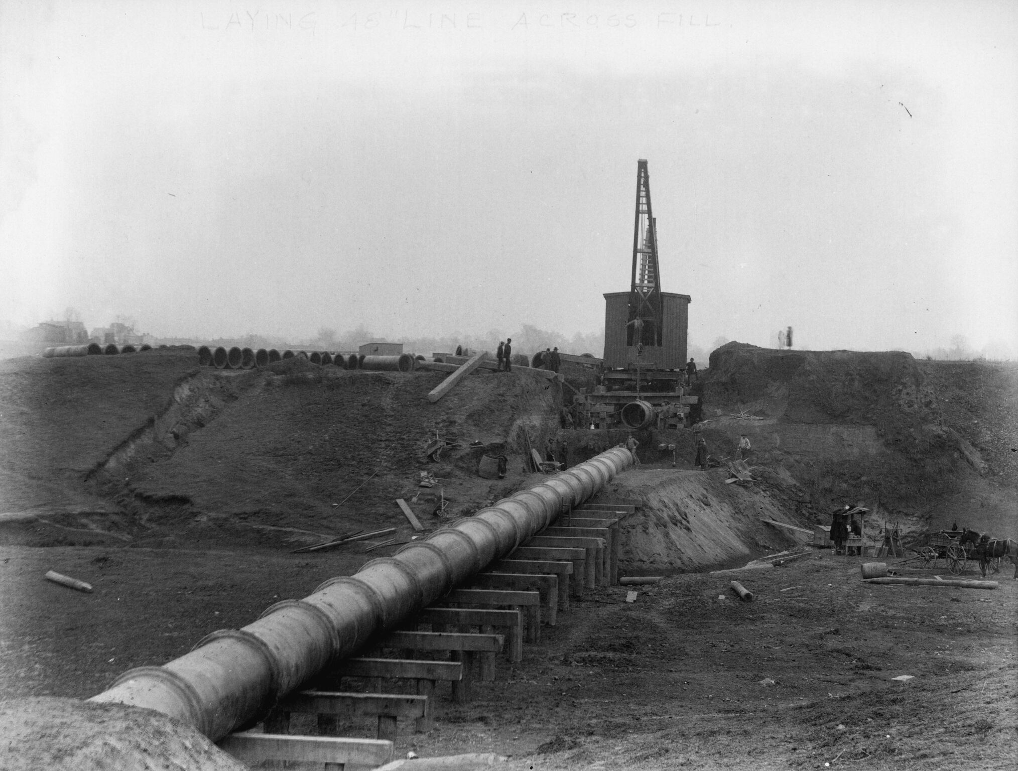 Historic pictures show Oak Street pipe 125 years ago | whas11.com
