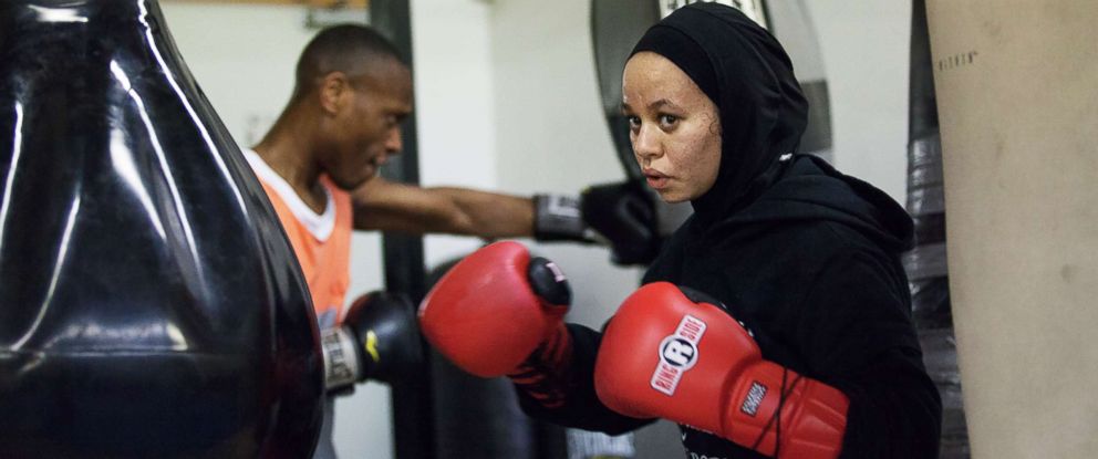 Teen Muslim-American boxer fights for right to wear hijab while ...